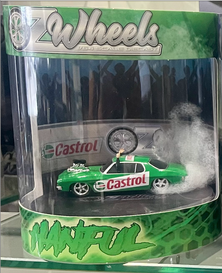 OZ Wheels 1:64 Scale Castrol Hanful Holden HQ Monaro Diecast Car Skid ...